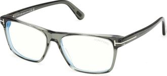 Tom Ford Homme, Accessoires, Gris, Taille: 58 MM Optical Frame