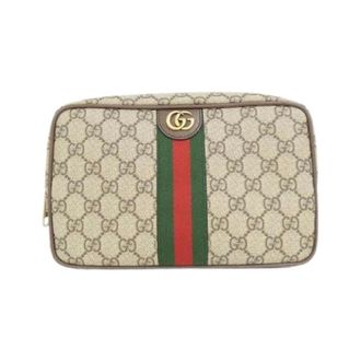 Gucci Pochette Pre-owned Savoy GG Supreme Canvas - Homme - Pre-owned - Multicolore - Taille: ONE Size