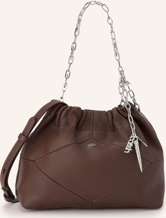 BA&SH Ba&Sh Handtasche June Mini braun