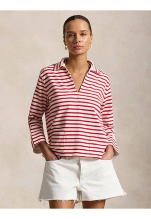 Polo Ralph Lauren Damen Langarmshirt aus Baumwolle