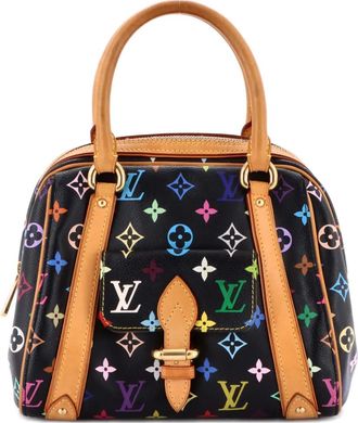 Louis Vuitton Priscilla Handbag Monogram Multicolor satchel - Noir