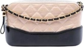 Chanel Pre-owned Vintage Quilted Crossbody Bag - - Pre-owned - Damen - Beige - ONE SIZE