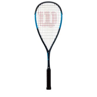 Wilson Squash-Schläger, Ultra Light, Unisex, Ausgewogener Balance, Silber/Blau, WRT910430