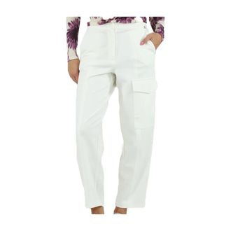 Twinset Cargo Taschenhose 252Ap2102 - - Trousers - Damen - Wei&szlig; - M