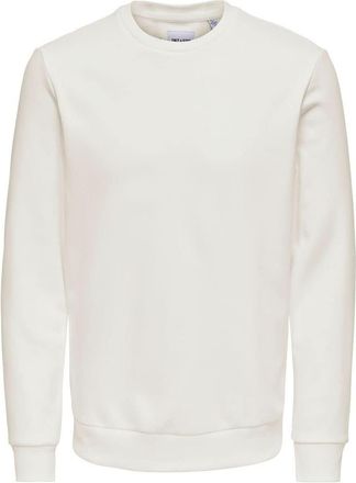 Only & Sons Herren Onsceres Crew Neck Noos Sweatshirt, Cloud Dancer, M EU