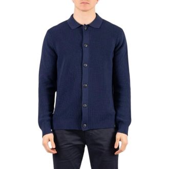 Fay Homme, Pulls, Bleu, Taille: XL Cardigan