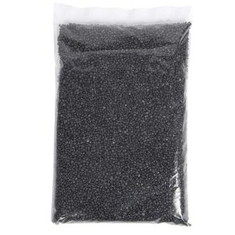 Eurosand GRANULAT 2-3 mm (Kleine Dekosteine, grobk&ouml;rniger Farbsand) 1 kg. Dunkelgrau. ANTHRAZIT -84