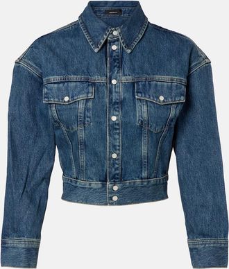 Wardrobe.NYC Cropped-Jeansjacke