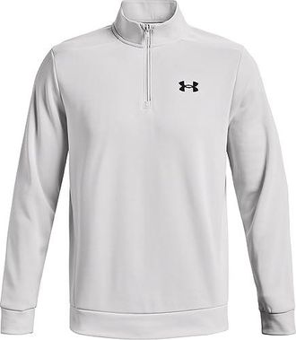 Under Armour Armour Polaire 1/4 Zip Hauts, (014) Gris Halo / / Noir, XL Homme