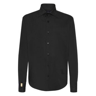 Billionaire Boys Club Shirt Gold Cut LS Silk - - Shirts - Herren - Schwarzk - 3XL