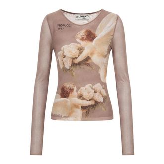 Fiorucci Langarmshirt - - Tops - Damen - Braun - XS
