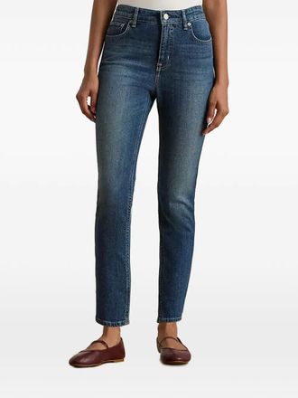 Lauren Ralph Lauren buttoned jeans - Blau
