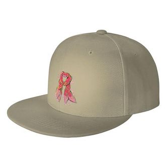 Generic Chapeau De Baseball Une &Eacute;charpe Rouge Et Sale Chapeau De Sport R&eacute;glable Respirante Casquette Unisexe, pour Cyclisme, Femmes, Randonn&eacute;e, 55-59cm