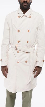 Brunello Cucinelli Doppelreihiger Trench mit G&uuml;rtel Brunello Cucinelli