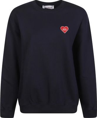 Giada Benincasa Femme, Sweatshirts et sweats &agrave; capuche, Bleu, Taille: 40 FR Ciao Amore SweaT-shirt