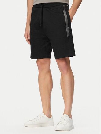 HUGO BOSS Sportshorts Authentic 50554778 Schwarz Regular Fit