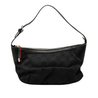 Gucci Sac bandouli&egrave;re Pre-owned en toile - Femme - Pre-owned - Noir - Taille: ONE Size