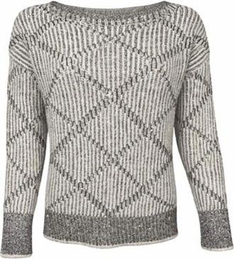 D.exterior Femme, Pulls, Gris, Taille: 36 FR Pulls &agrave; col rond