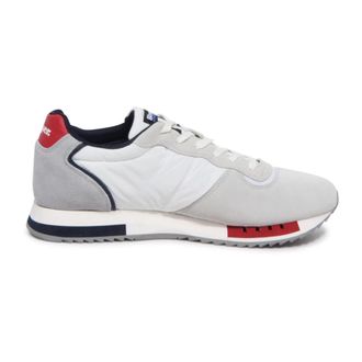 Blauer Queens Schuhe Wei&szlig; Rot Marine - - Shoes - Herren - Wei&szlig; - 42 EU
