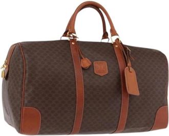 Celine Pre-owned Boston Bag - Femme - Pre-owned - Brun - Taille: ONE Size