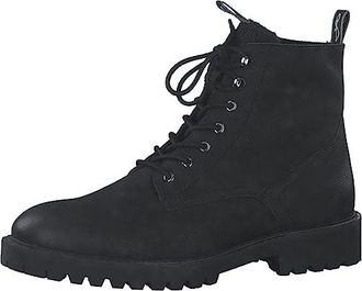 Marco Tozzi Homme 2-16200-41 Bottes à Lacets, Nubuck Noir, 42 EU