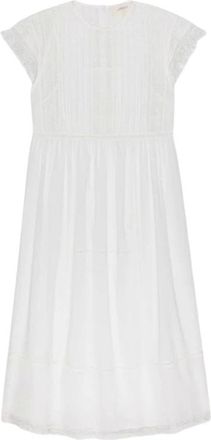 The Great. THE Great, Femme, Robes, Blanc, Taille: 40 FR Sonnet Midi Dress