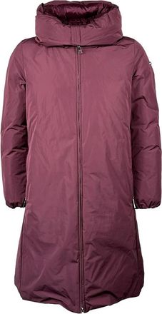 Add Femme, Vestes, Violet, Taille: 36 FR Manteau Rembourr&eacute; en Duvet