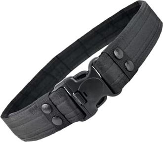 Generic Ceinture &agrave; d&eacute;gagement rapide, ceinture de travail - Ceinture en tissu avec boucle &agrave; d&eacute;gagement rapide en polyester | Ceinture Rigger pour homme, ceint