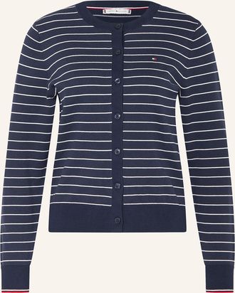 Tommy Hilfiger Strickjacke blau