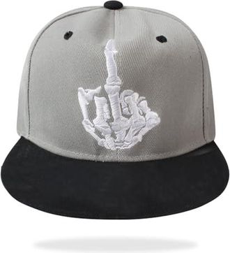 Glamexx24 Casquette homme femme snapback casquette : casquette &agrave; bord plat, casquette de baseball pour hommes et femmes, unisexe sports de plein air casquette d