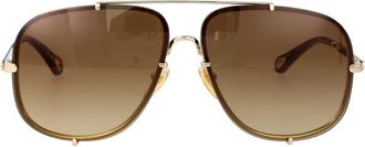 Chlo&eacute; Ch0348S Sonnenbrille - - Accessories - Damen - Braun - 62 MM