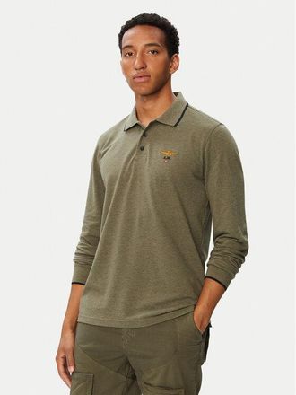 Aeronautica Aeronautica Militare Poloshirt 262PO1653UP00082 Gr&uuml;n Regular Fit