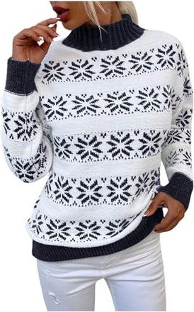 Generic Pull Femme Col Montant Cardigan Ajour&eacute; Femme Sweat A Capuche Rose Sweat Femme sans Capuche Pas Cher Pull Femme 2024 Chemise Longue Ete Femme Pull sans