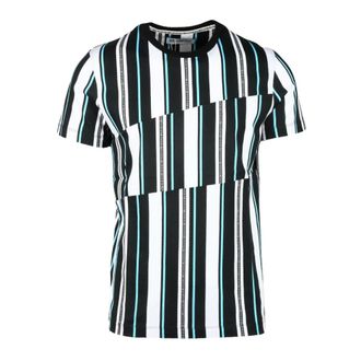 Dirk Bikkembergs Homme, Tops, Multicolore, Taille: S T-shirt en coton
