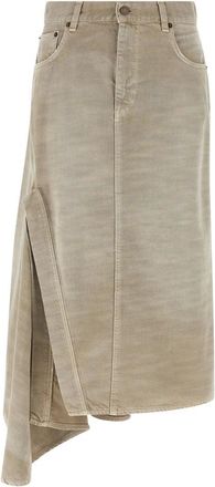 Haikure Femme, Jupes, Gris, Taille: W24 Ann Bull 44 Midi Skirt