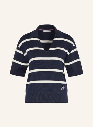 Tommy Hilfiger Strickshirt blau
