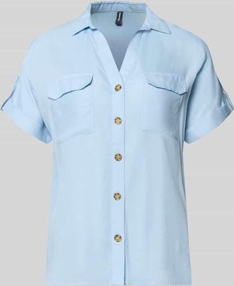 Vero Moda Regular Fit Hemdbluse aus reiner Viskose Modell BUMPY