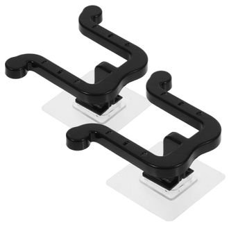 Garneck Lurrose 2 St&uuml;ck Teiliges Selbstklebendes Wand schuhregal f&uuml;r Badezimmer Platzsparender Wasserabweisender Hausschuhhalter mit Stabilem Rahmen Einfache 