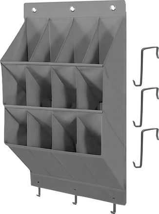 Generic Organizer &uuml;ber T&uuml;r, Schuh-Organizer auf R&uuml;ckseite T&uuml;r - Spielzeug-Aufbewahrungstasche mit 12 F&auml;chern, h&auml;ngende Schrankaufbewahrung, f&uuml;r Wohnung, Schmu
