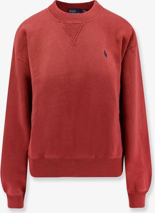 Ralph Lauren Cotton blend sweater with embroidered logo on the front - POLO RALPH LAUREN - gender_Woman