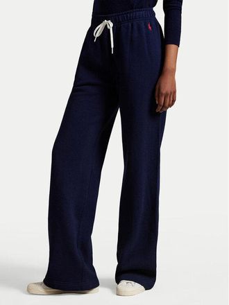 Polo Ralph Lauren Jogginghose 211977959001 Dunkelblau Wide Leg