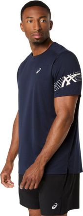 Asics Laufshirt ICON SS TOP Schnelltrocknend, Atmungsaktiv, Reflektierend