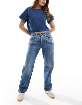 Levi's 501 - Jean style western ann&eacute;es 1990 - Bleu clair