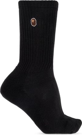 A Bathing Ape A Bathing Ape, Homme, Sous-vêtements, Noir, Taille: M Chaussettes avec logo