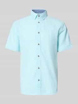 Tom Tailor Regular Fit Freizeithemd aus Leinen-Baumwolle-Mix