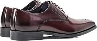 Generic Chaussures habill&eacute;es Oxford for Hommes, &agrave; Lacets, Bout carr&eacute;, Richelieu, Cuir de Vache gaufr&eacute;, antid&eacute;rapantes, Basses, Semelle en Caoutchouc, antid&eacute;ra