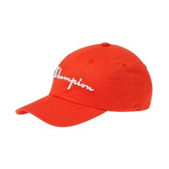 Champion Rotes Kappe mit Logo - - Accessories - unisex - Rot - ONE SIZE