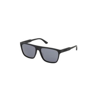 Guess Homme, Accessoires, Noir, Taille: ONE Size Resin Frame Square Lunettes de soleil