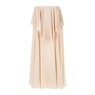 Chlo&eacute; Flie&szlig;ender Midi-Rock - - Skirts - Damen - Rosa - S