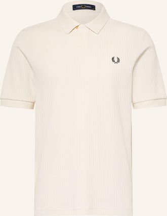 Fred Perry Jersey-Poloshirt weiss